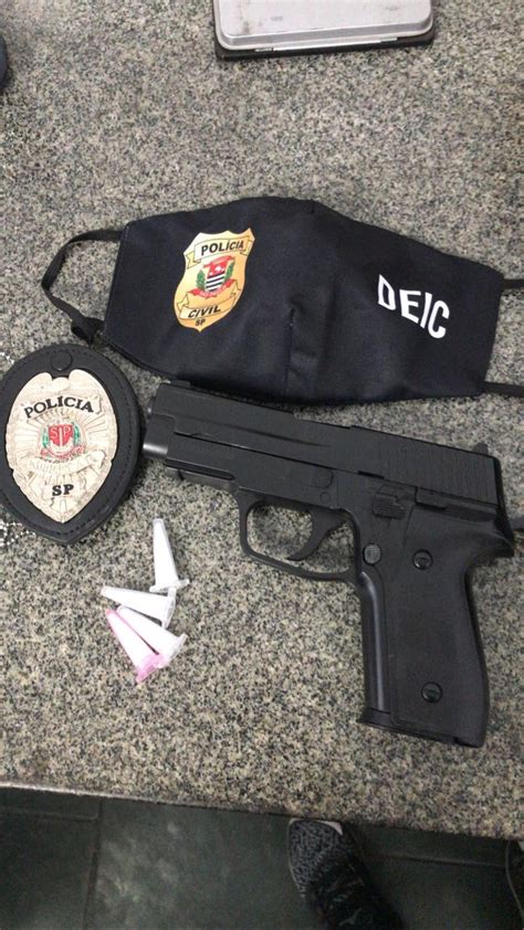 Polícia prende homem que se passava por policial civil para extorquir