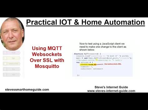 Using Mqtt Websockets Over Ssl With Mosquitto Youtube