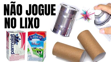 DIY 3 IDEIAS incríveis para TRANSFORMAR seu lixo em luxo YouTube