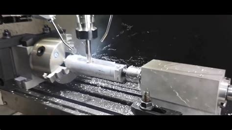 cnc 4th axis milling youtube