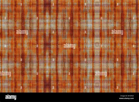 Zinc Wall Texture Seamless Pattern Background Rusty Corrugated Metal