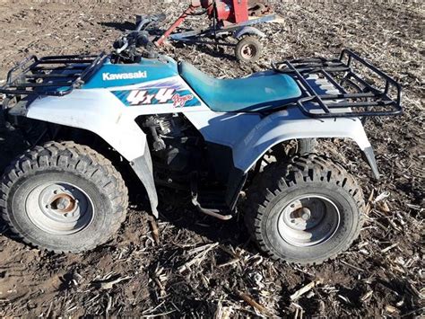 1987 Kawasaki Bayou KLF 300C 4x4 ATV BigIron Auctions