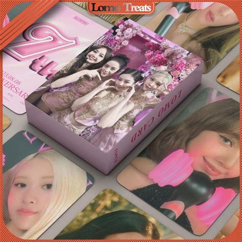 55pcs Box BP Photocards Pink Venom Album JISOO ROSE Postcard Born Pink