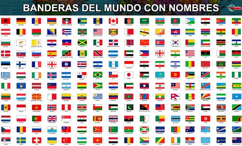 Todas Las Banderas Del Mundo Con Nombres