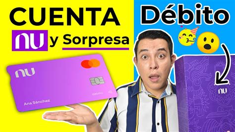 TARJETA DE DEBITO NU Regalo De Tarjeta NU CUENTA NU YouTube