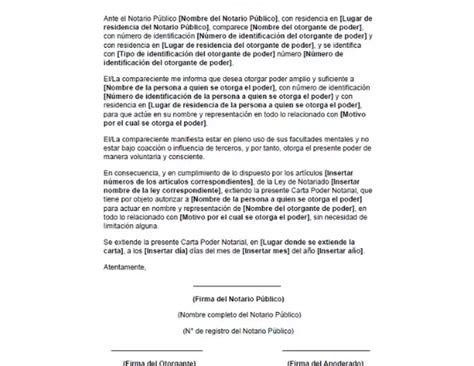 Carta Poder Notarial en México Todo lo que necesitas saber