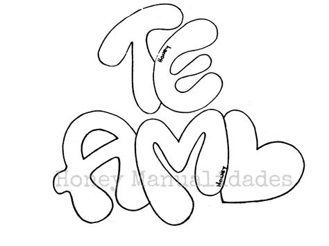 Desenhos De Eu Te Amo Az Dibujos Para Colorear