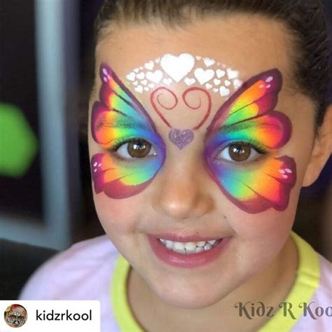 Pin By Linda Krause Maldonado On Butterfly Face Paint Designs Face