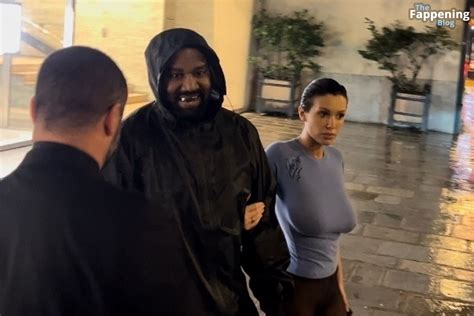 Bianca Censori Shows Off Her Nude Boobs Butt Pussy In Paris