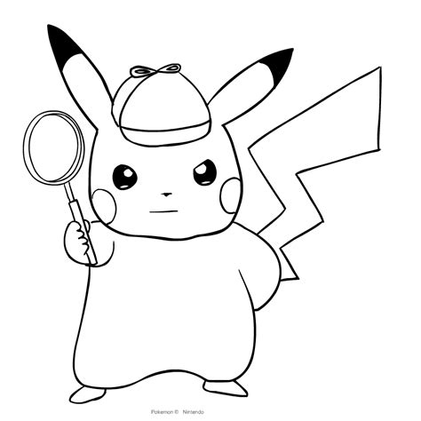 Fábula desastre riqueza dibujos para colorear de pikachu Berenjena
