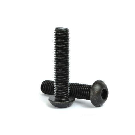 M12 X 20mm Button Head Allen Key Socket Screws High Tensile 10 9 ISO 7380