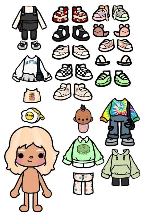 Pin en toca boca Plantilla para muñeca de papel Animales para