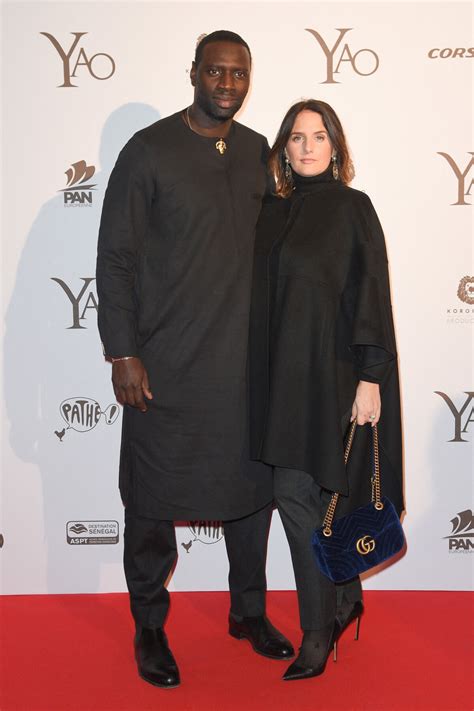 Photo Omar Sy et sa femme Hélène Avant première du film Yao au