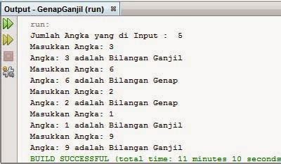 Program Menentukan Bilangan Ganjil Atau Genap Toufik S Blog Code