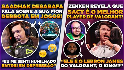 SAADHAK DESABAFA SOBRE A SUA PIOR DERROTA ZEKKEN REVELA QUE SACY É O