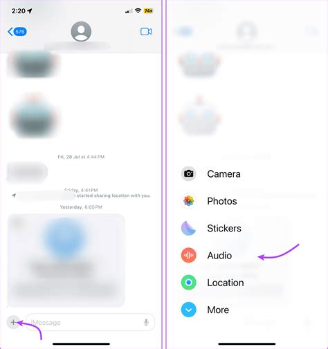 How To Send A Voice Message On Iphone Via Imessage Guiding Tech