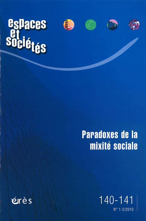 Mixité sociale ou inclusion sociale Bricolages montréalais pour un