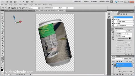 Creating A 3D Texture In Adobe Photoshop CS5 YouTube
