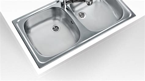 Fregadero encastrado 2 cubetas acero inoxidable E 800 440 2C Teka España