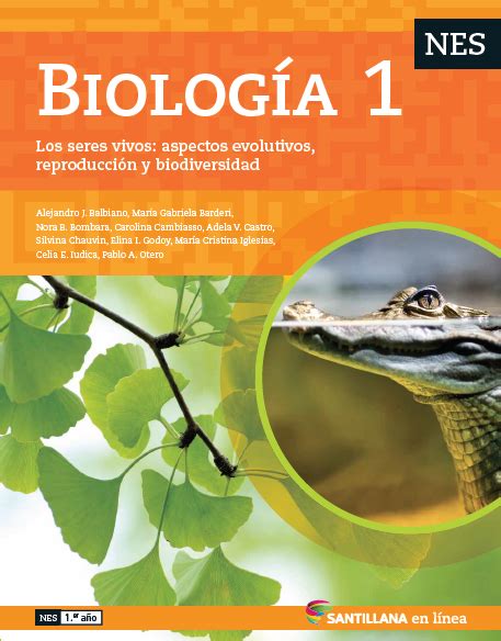 Biología 1 Los seres vivos aspectos evolutivos reproducción y