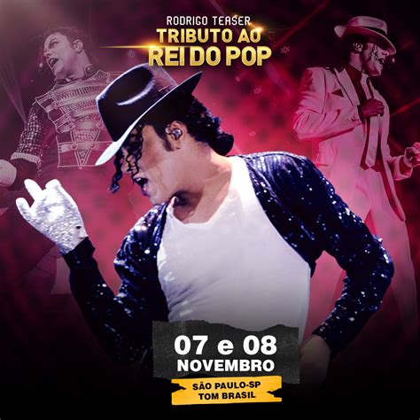 Tom Brasil 25 Anos Apresenta Rodrigo Teaser Tributo Ao Rei Do Pop