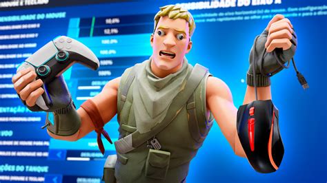 MELHOR SENSIBILIDADE FORTNITE MOUSE E CONTROLE Virti
