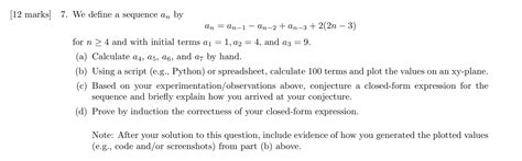 solved an an−1−an−2 an−3 2 2n−3 or n≥4 and with initial