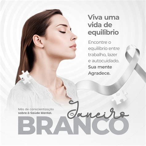 Janeiro branco mes de conscientizacao sobre saude mental white januário