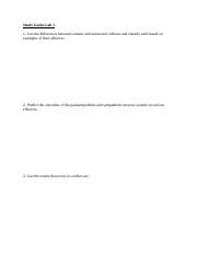 SCB 204 LAB2 Docx Study Guide Lab 5 1 List The Differences Between