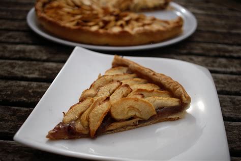 Tarte aux pommes à la crème de marrons mesdelices fr
