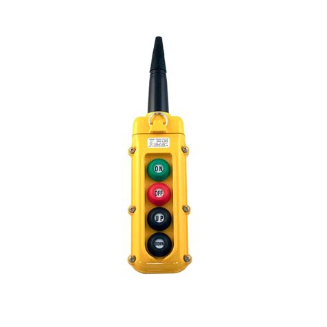 Magnetek SBN 4 Button Pendant Three Speed Momentary On Off SBN 4 WBT