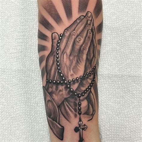 Praying Hands Tattoo Designs That Symbolize Faith