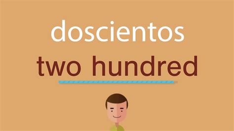 Cómo se dice doscientos en inglés YouTube