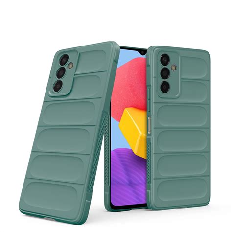Pikkme Samsung Galaxy M13 4G Back Cover Soft Matte Liquid Silicone TPU