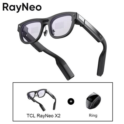 TCL RayNeo X2 Smart AR Glasses Full Color Micro LED Display With