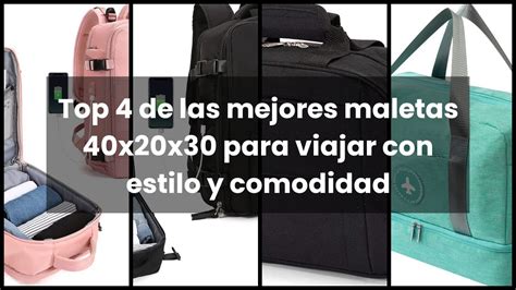 MALETA 40X20X30Top 4 De Las Mejores Maletas 40x20x30 Para Viajar Con