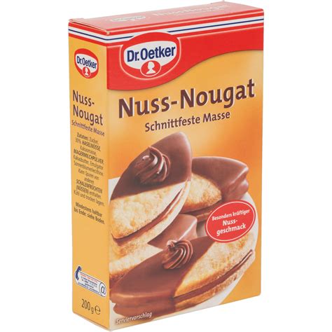 Transgourmet Österreich Dr Oetker Nuss Nougat 200 g