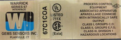 NEW WARRICK CONTROLS 67C1COA CONTROL MODULE SB Industrial Supply Inc