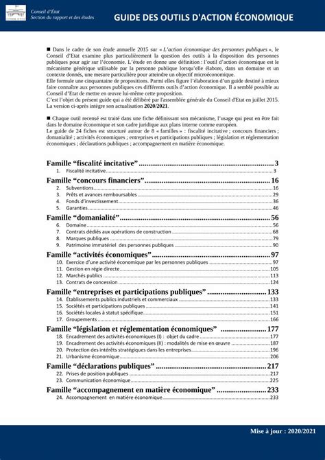 PDF GUIDE DES OUTILS D ACTION ÉCONOMIQUE Section du DOKUMEN TIPS