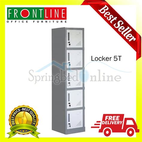 Jual Lemari Locker Besi Frontline 5 Pintu LOCKER 5T Shopee Indonesia