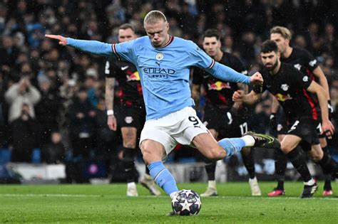 Erling Haaland Scores Five Times As City Beats Leipzig THE JOONGANG