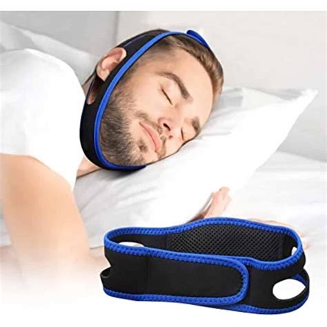 Faixa Anti Ronco Anti Apneia Queixeira Cinta Neoprene Zband Shopee Brasil