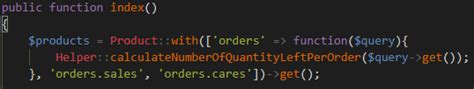 laravel php modify the collection in eager loading closure stack overflow