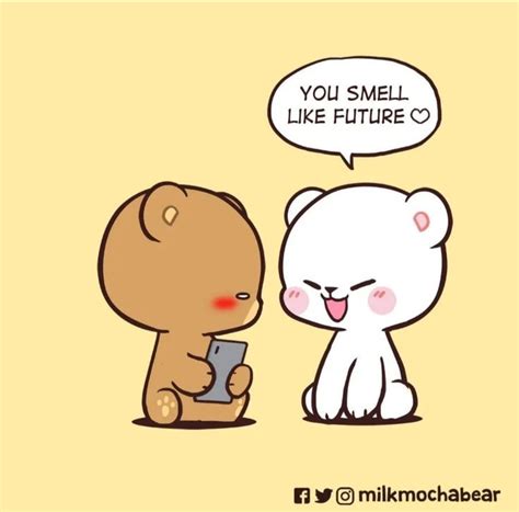 Pin By Layne On Milk E Mocha Cute Love Cartoons Milk Mocha Cute