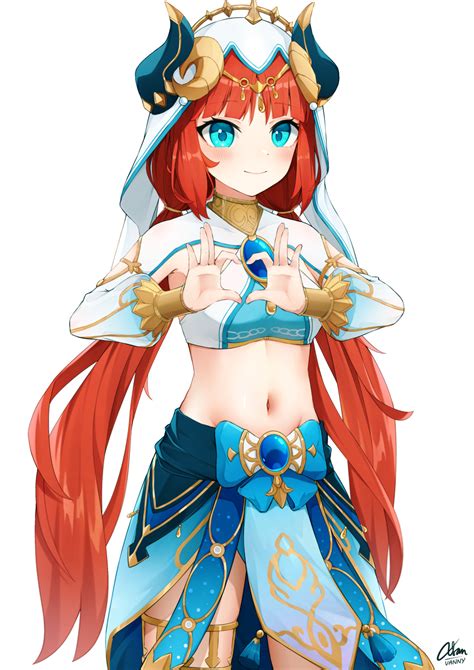 Nilou Genshin Impact Drawn By Xsan Vanny Danbooru