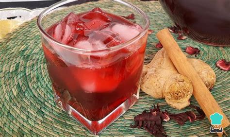 Agua De Jamaica Con Canela Y Jengibre Receta Y Beneficios
