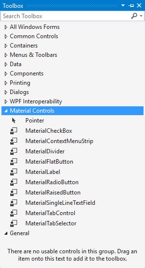 how to use material design controls with c in your winforms application our code world