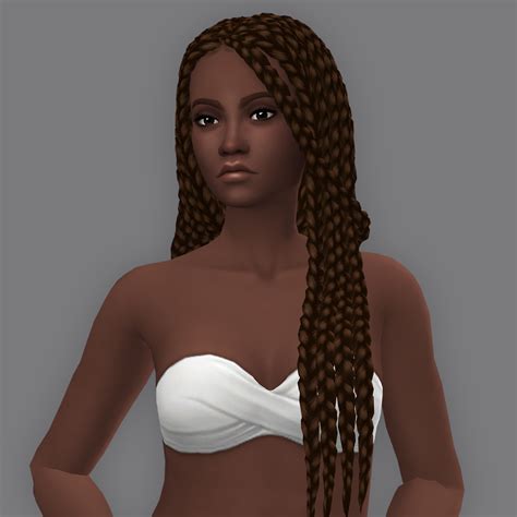QICC Zehra Side Swept Hair The Sims 4 Create A Sim CurseForge