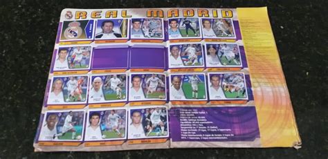 Álbum de Figurinhas Campeonato Espanhol Liga 2005 2006 Incompleto