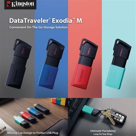 Kingston Pendrive DTXM DataTraveler Exodia M USB 3 2 DTXM Flash Drive